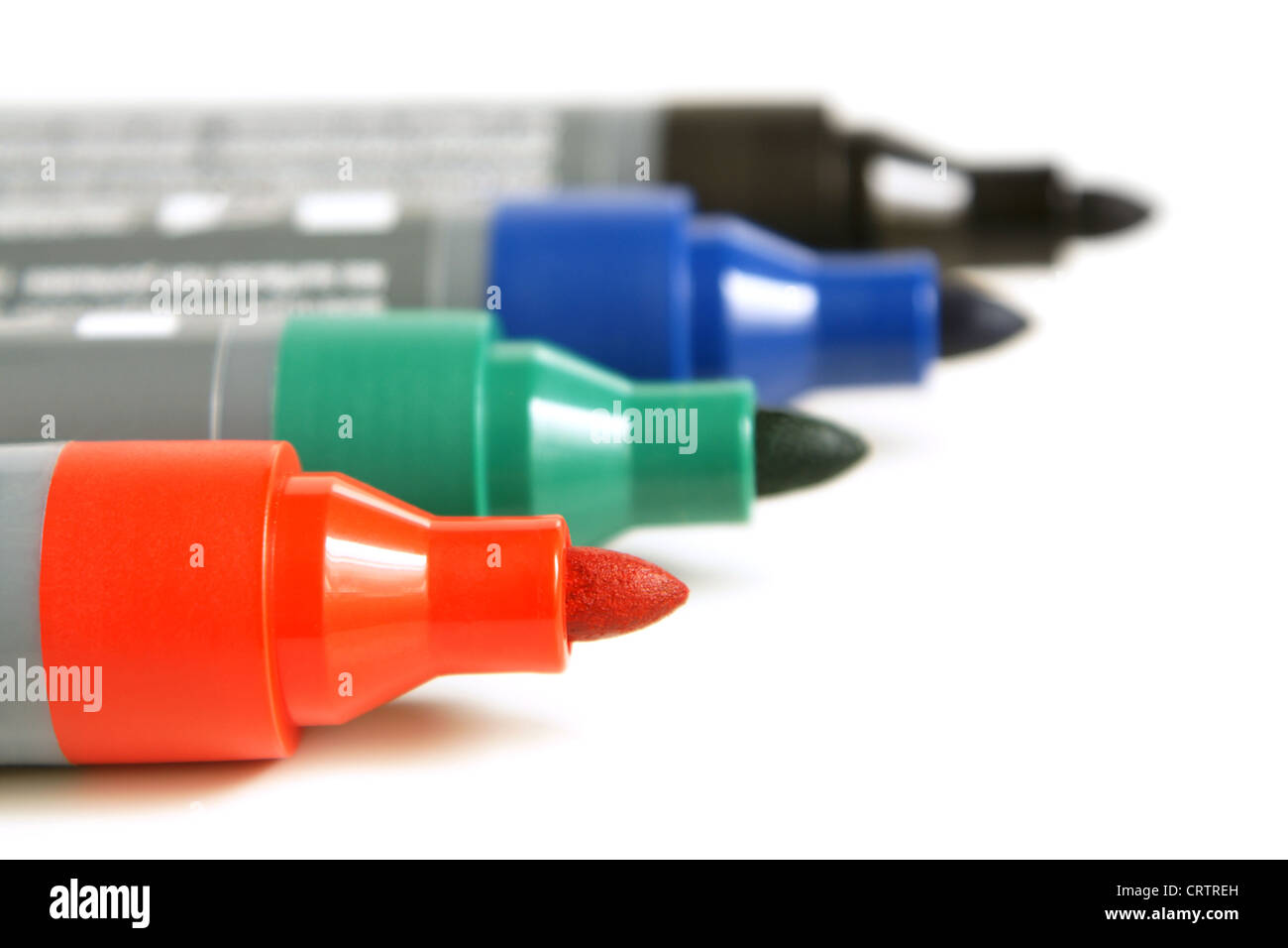 Four markers hi-res stock photography and images - Alamy