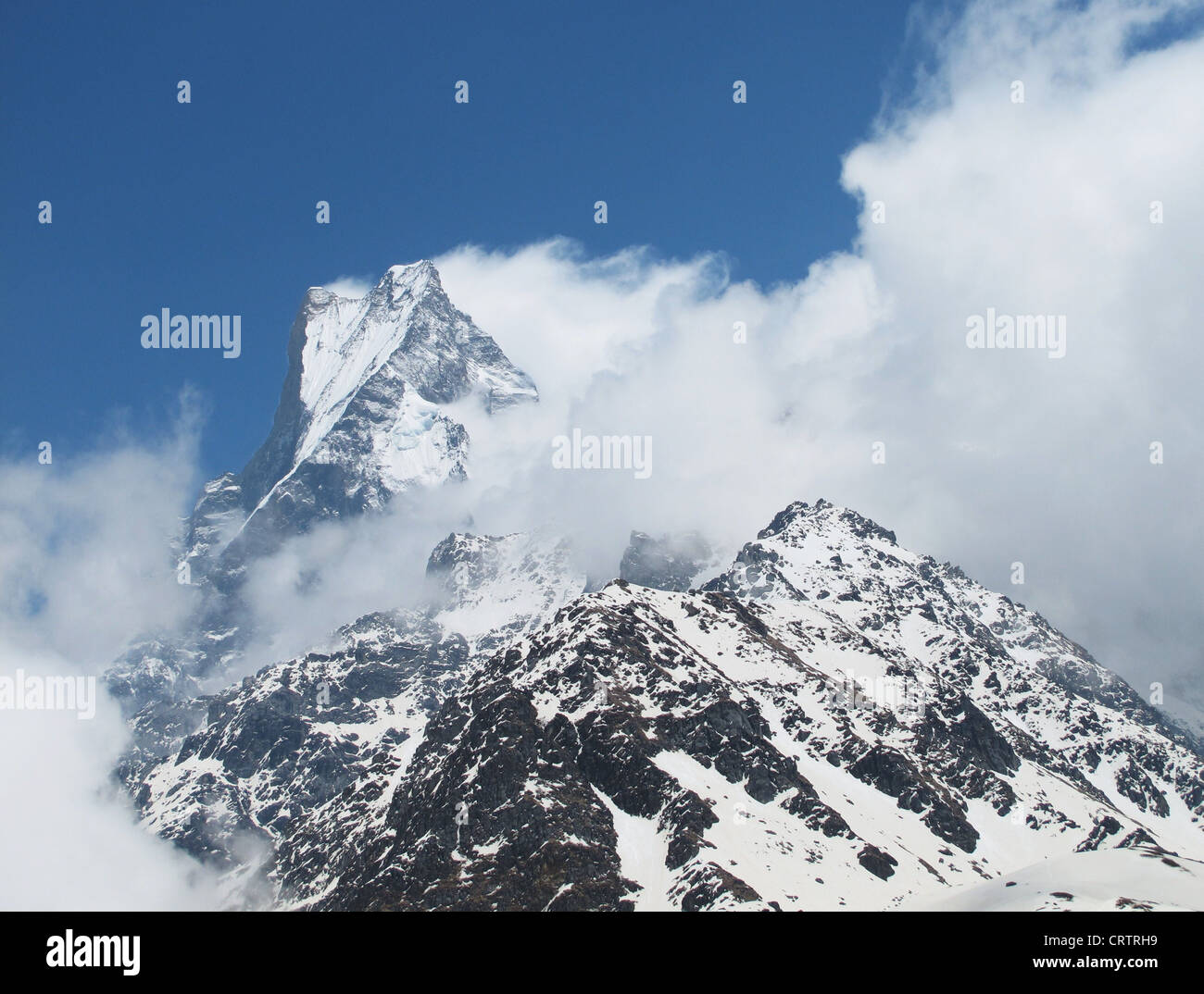 Majestic machapuchare hi-res stock photography and images - Alamy