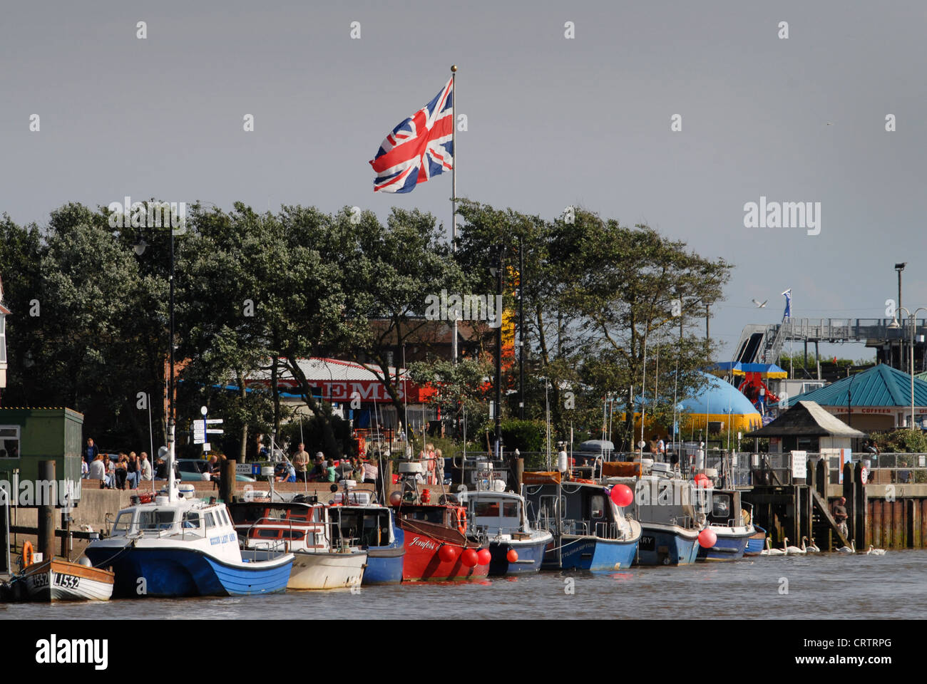 Boats In Littlehampton Harbour Littlehampton Stock Photos & Boats In ...