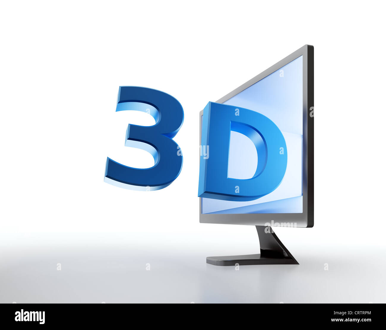 3D television concept image Stock Photo - Alamy
