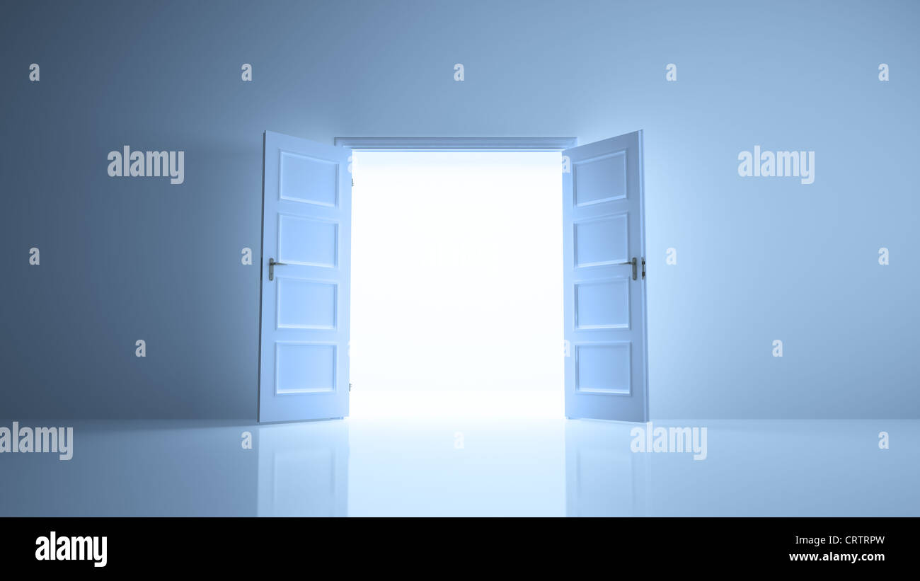 Doors open entrance hi-res stock photography and images - Alamy