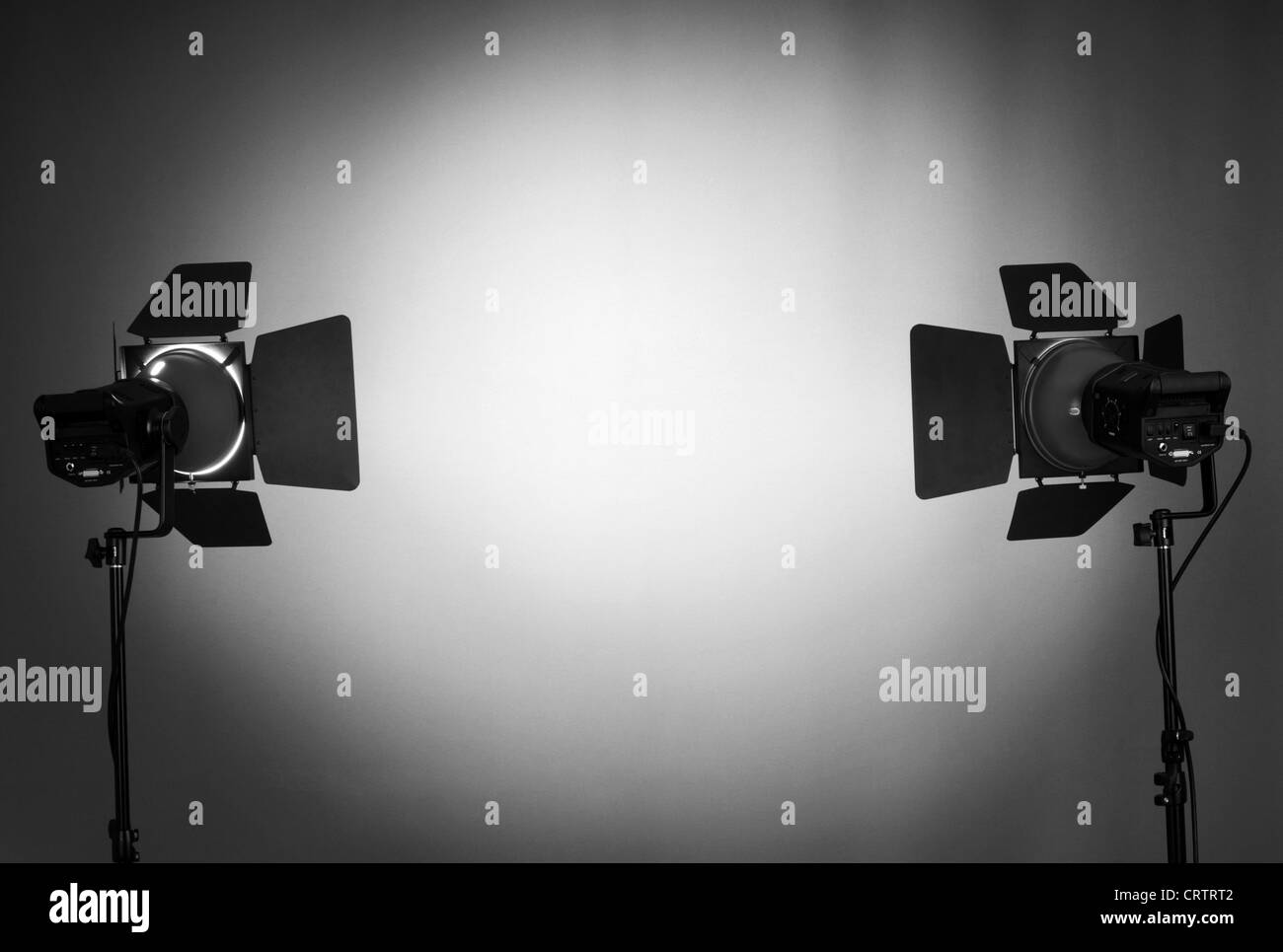 Projector lights wtih space for your text Stock Photo - Alamy