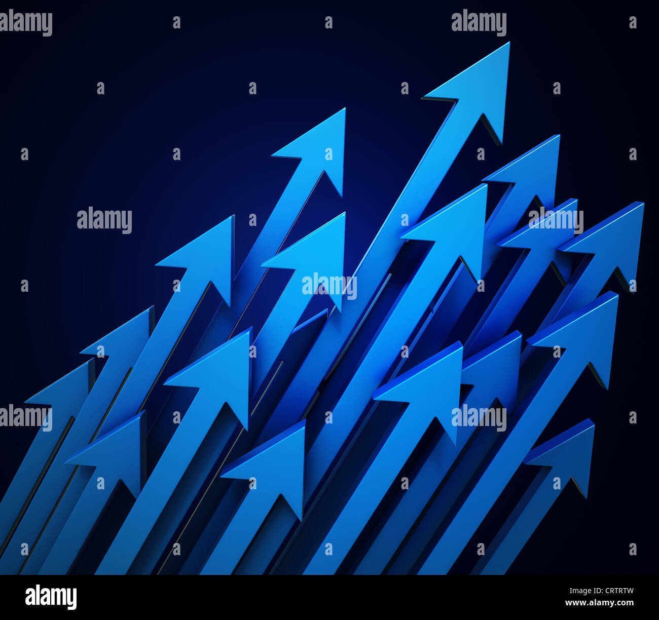 3d arrows background Stock Photo - Alamy