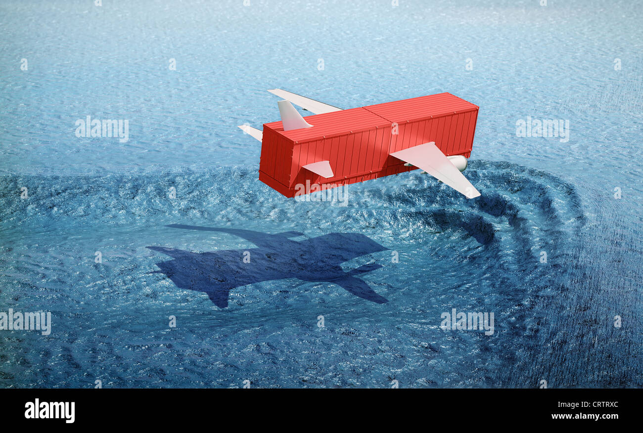 Illustration land sea air transport hi-res stock photography and images ...