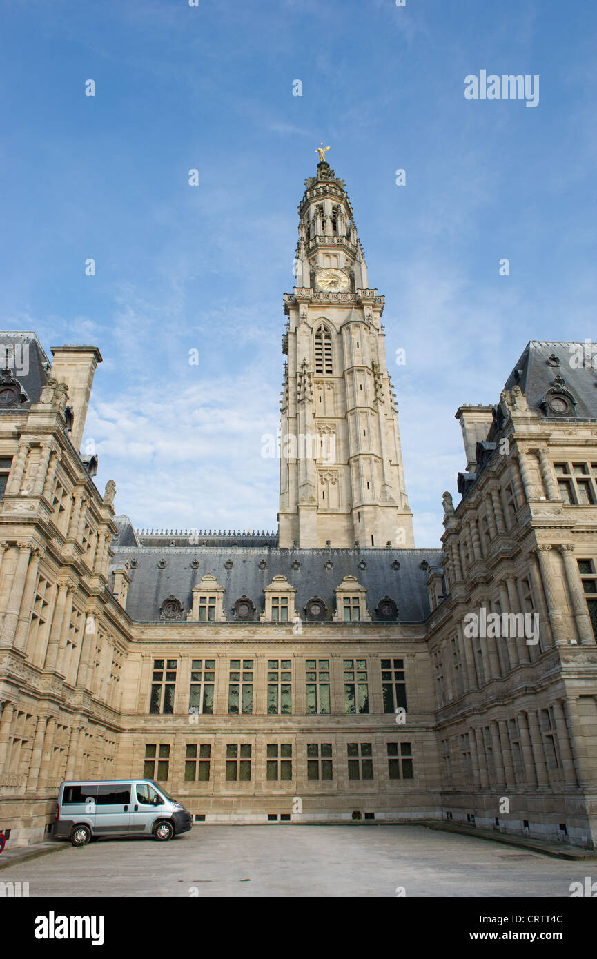 church Saint Vaast from the middle ages in French Arras Stock Photo - Alamy