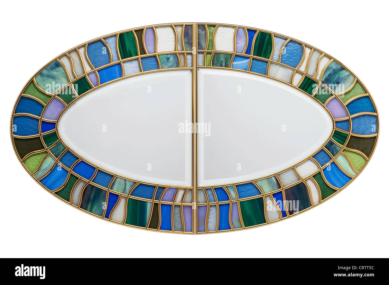 Ornate glass circle Cut Out Stock Images & Pictures - Alamy