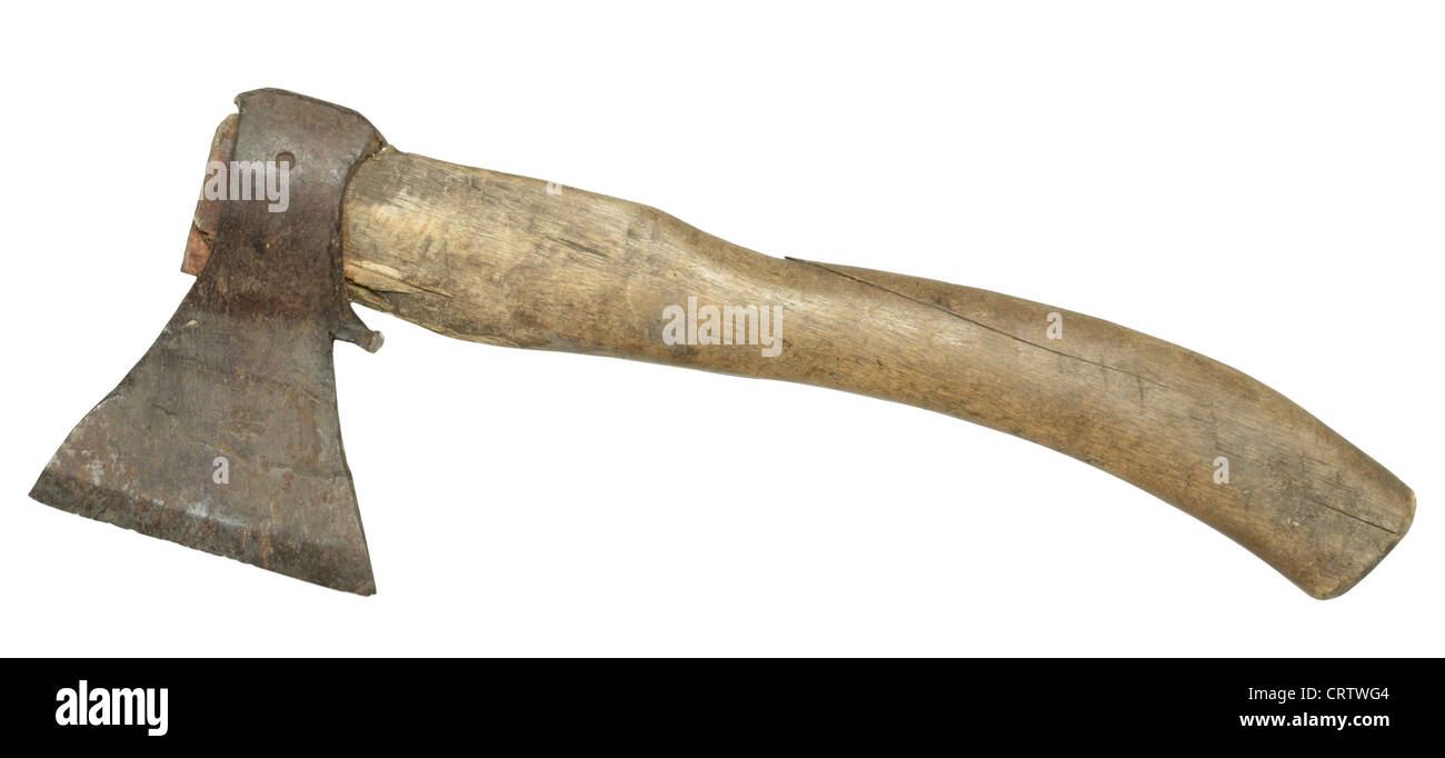 Old axe hi-res stock photography and images - Alamy