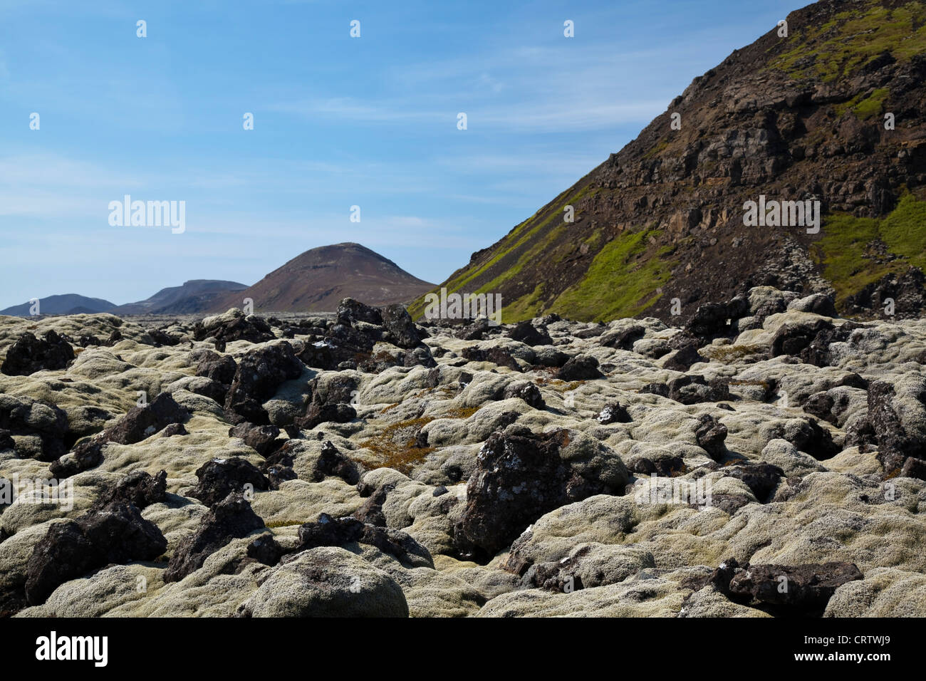 Lava and moss hi-res stock photography and images - Alamy