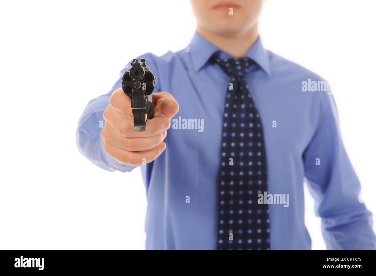 man holding a gun Stock Photo - Alamy