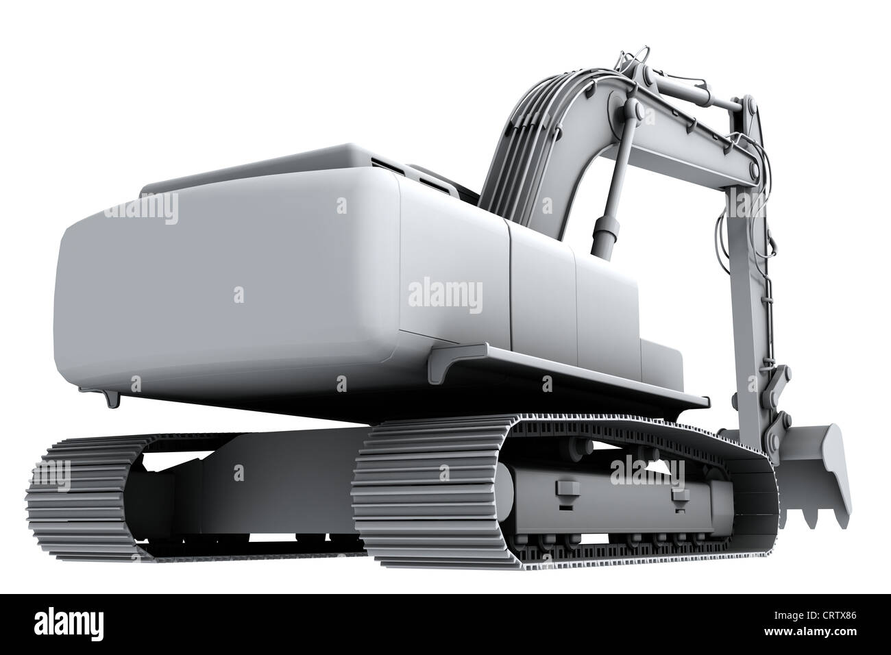 Bulldozer model Cut Out Stock Images & Pictures - Alamy