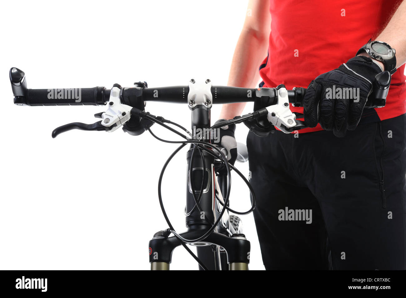 portrait of a cyclist Stock Photo - Alamy