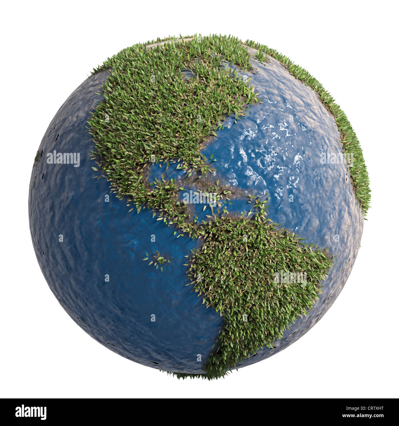 Green energy planet earth Cut Out Stock Images & Pictures - Alamy