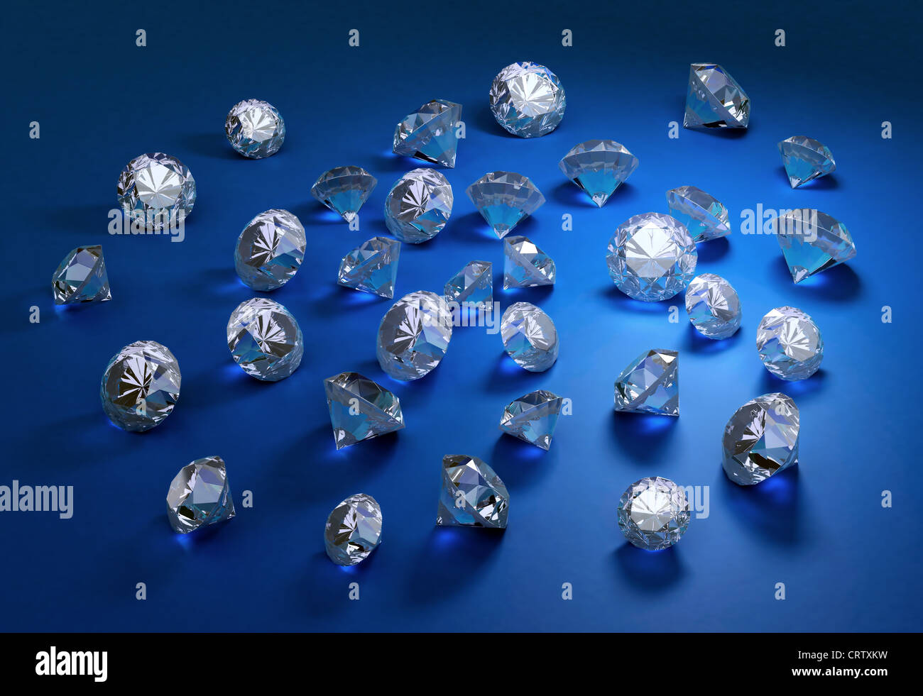 Refraction diamonds hi-res stock photography and images - Alamy