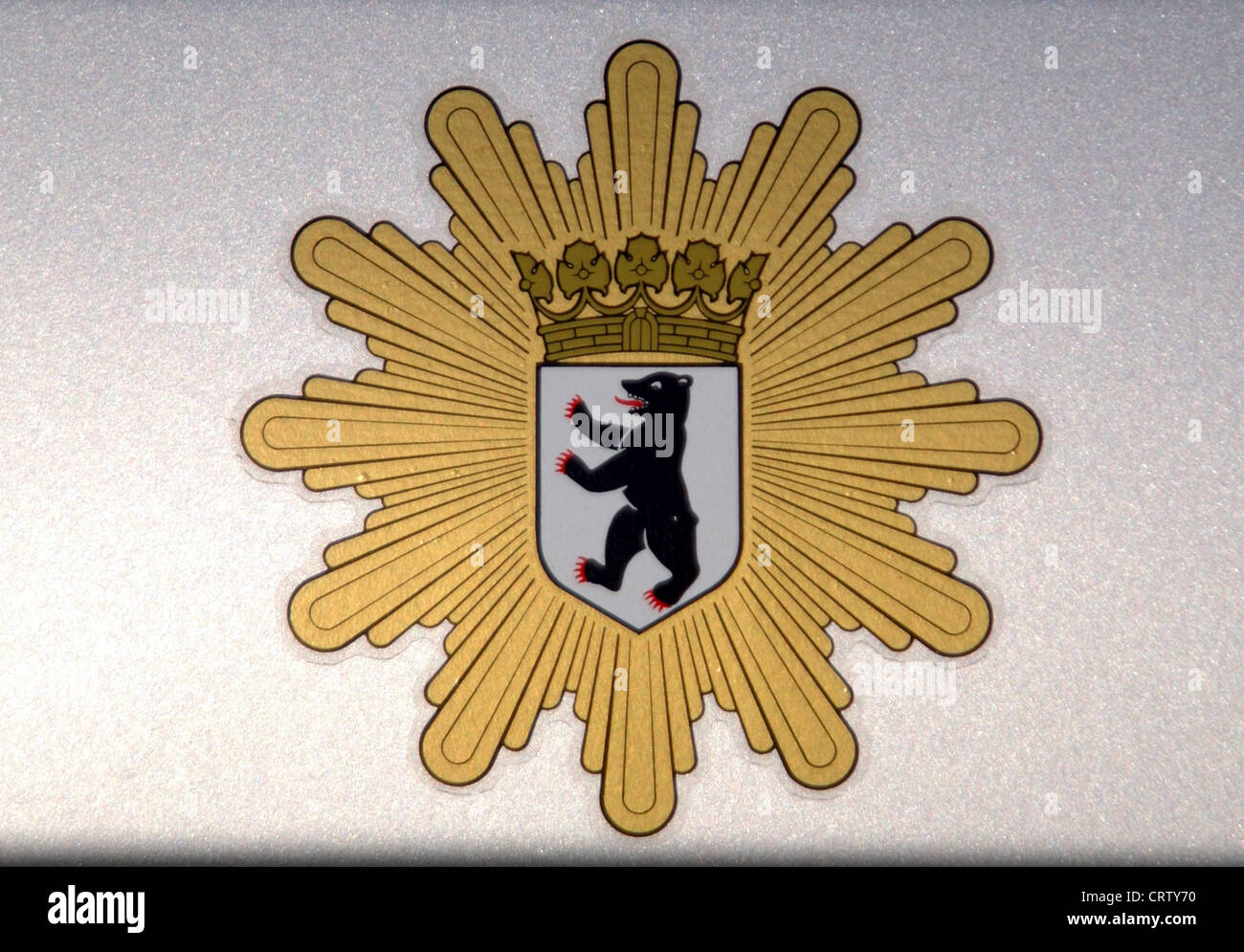 Police coat of arms hi-res stock photography and images - Alamy