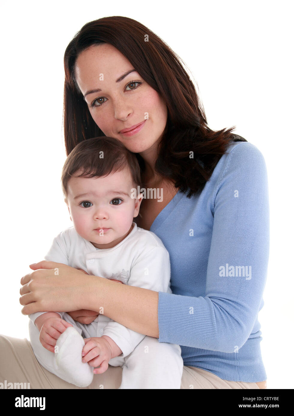 Mother and baby Stock Photo - Alamy