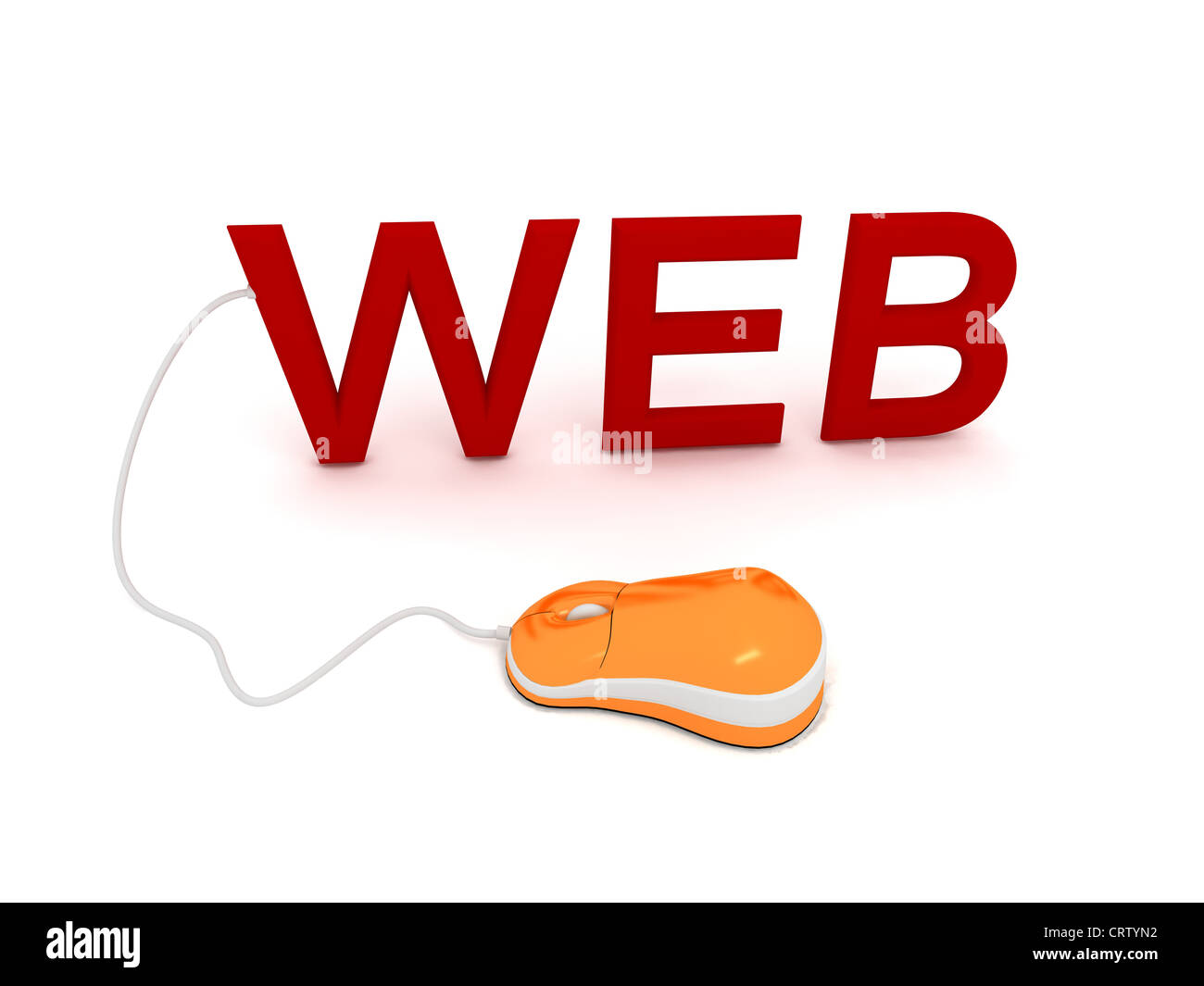 Data transfer concept . 3d render Stock Photo - Alamy