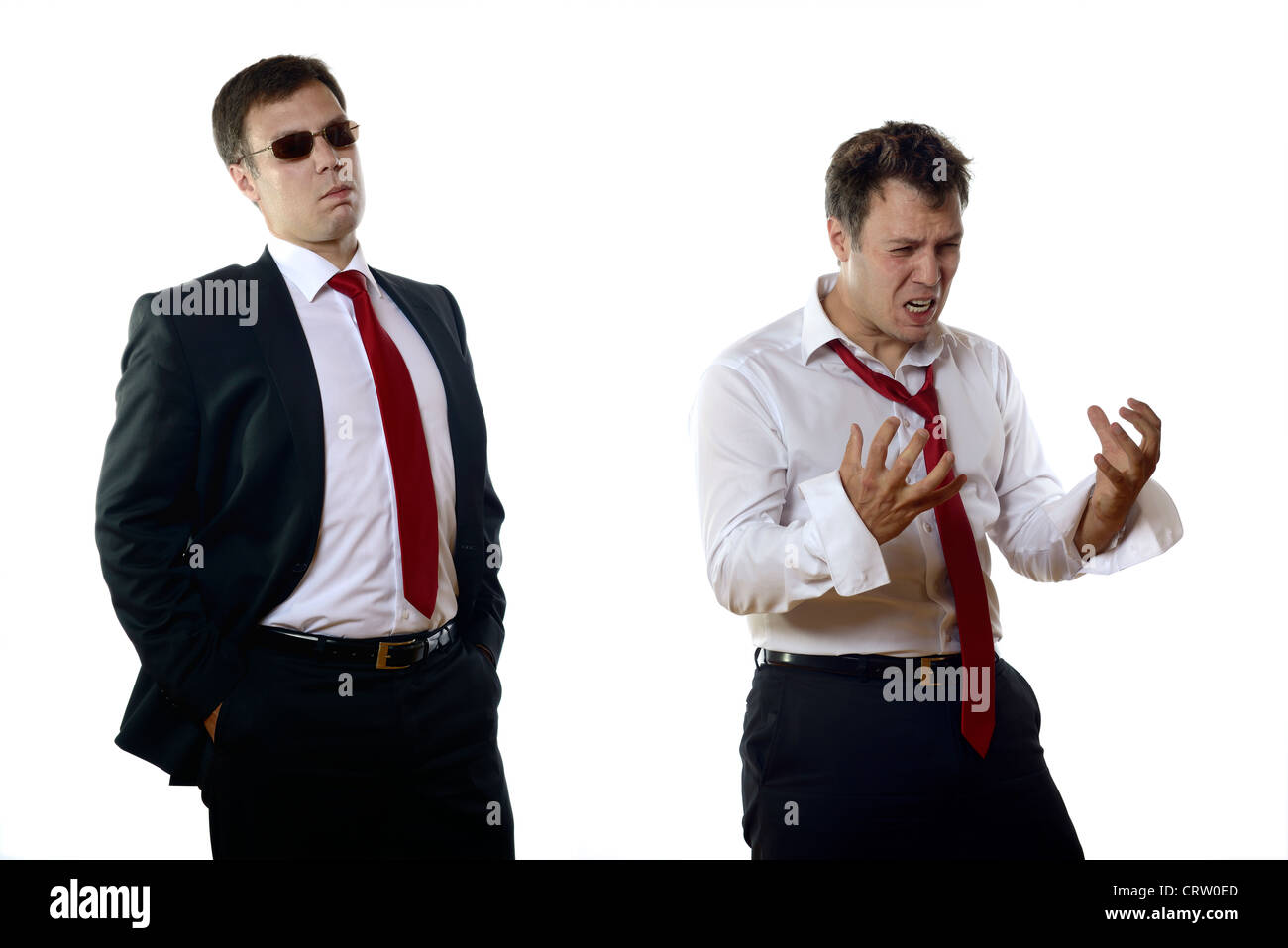 Winner and Loser Stock Photo - Alamy