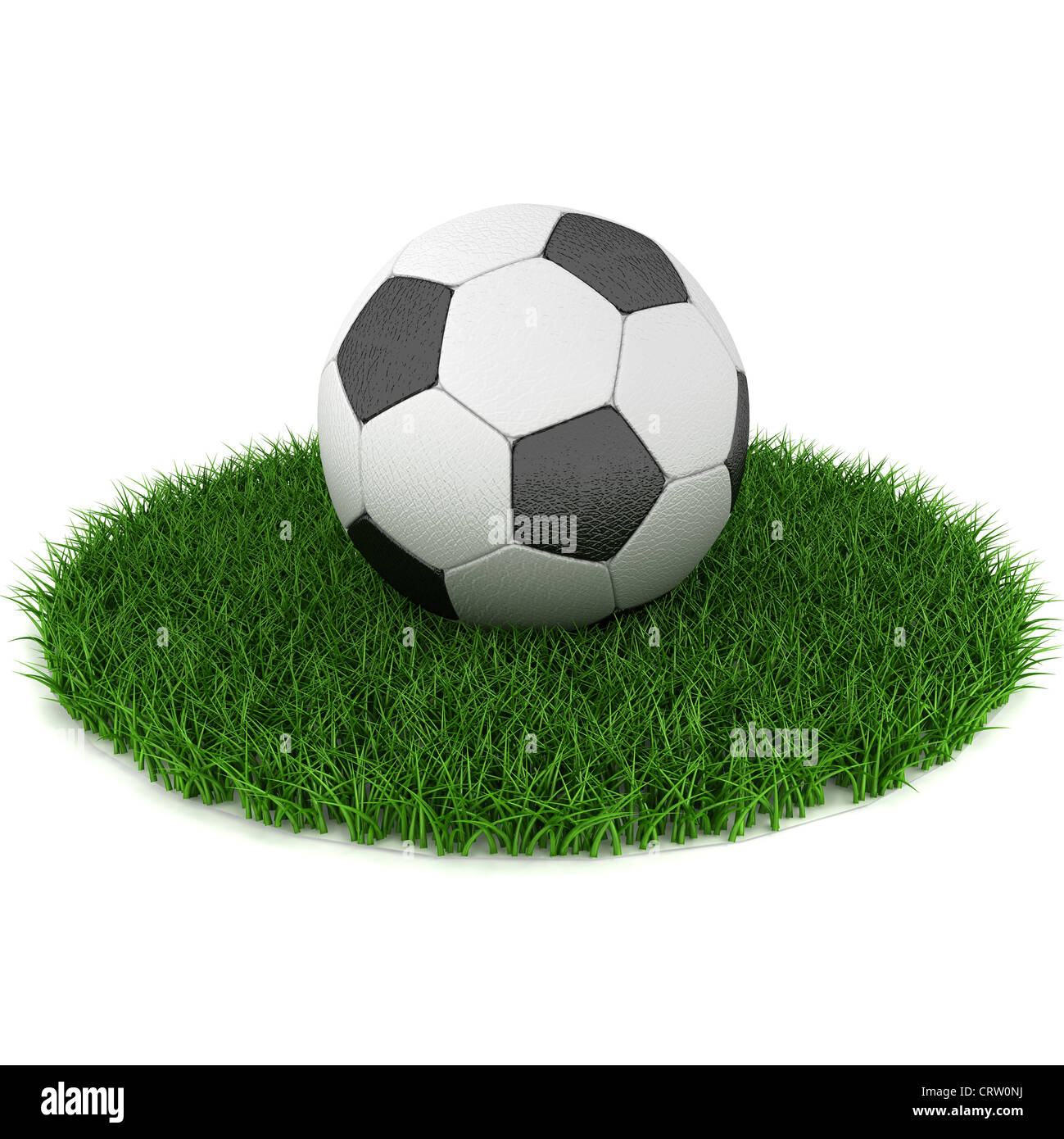 Socker ball. 3d rendered image Stock Photo - Alamy