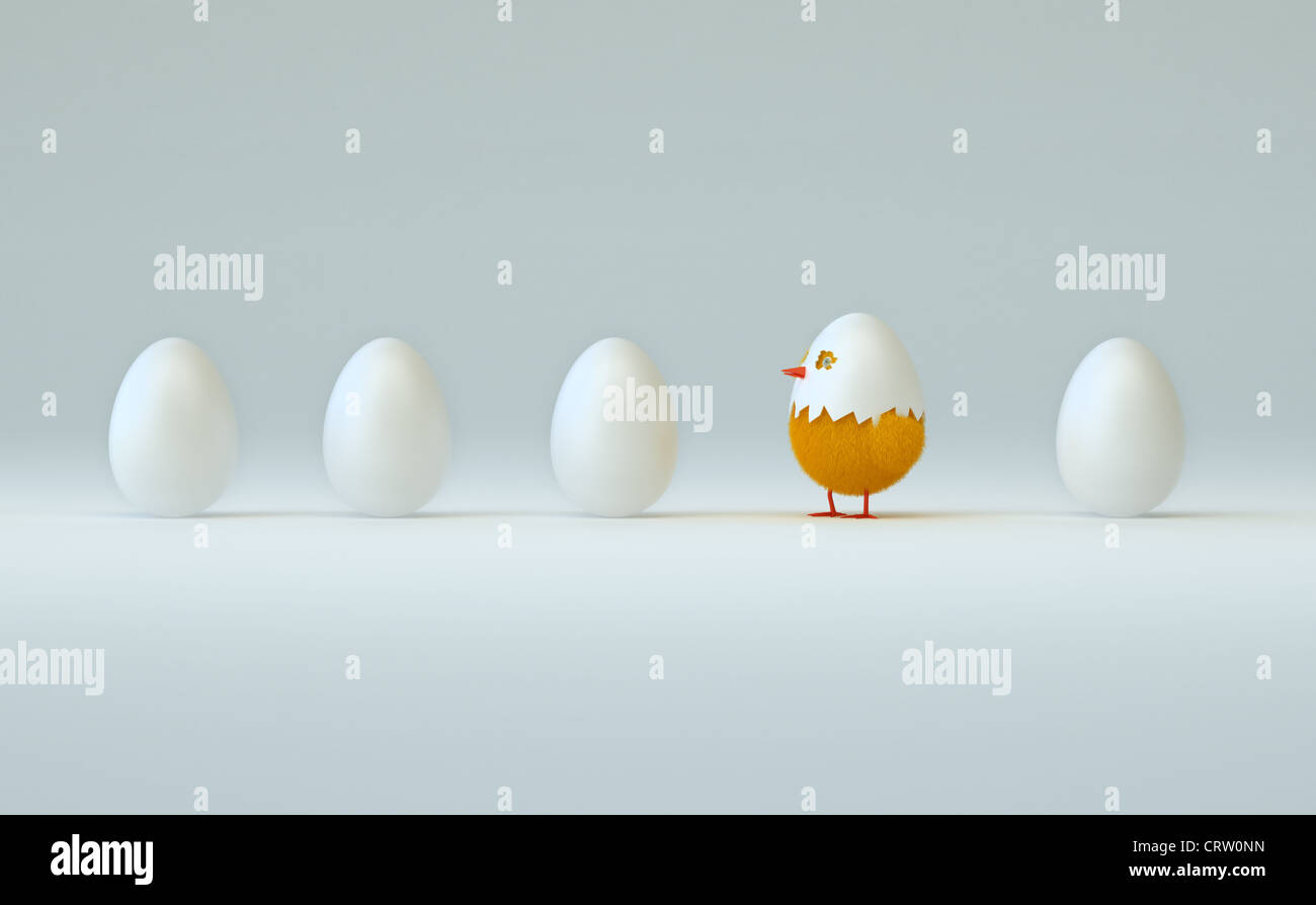 Spring hatching chick hi-res stock photography and images - Alamy