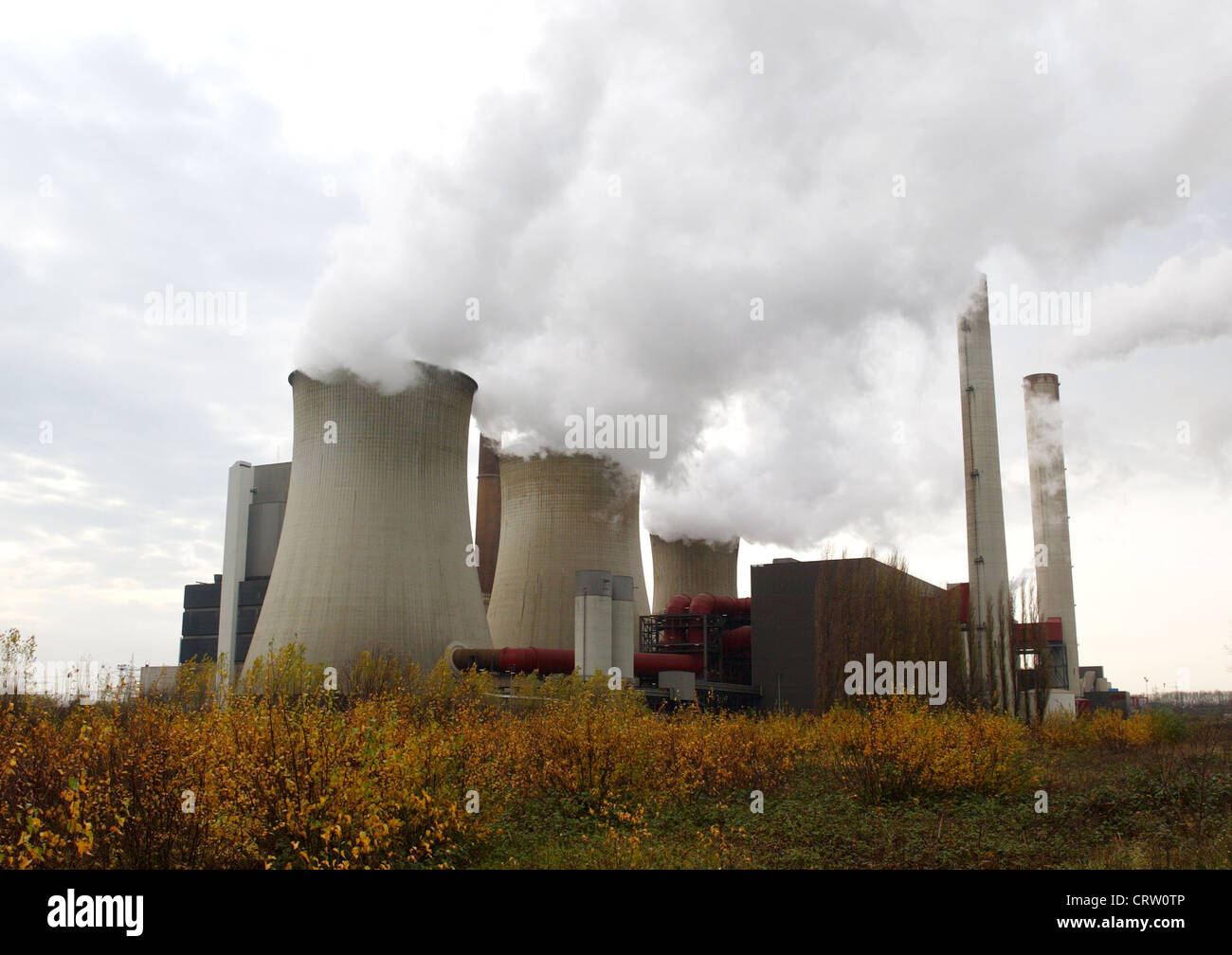 RWE lignite power plant in Weisweiler, NRW Stock Photo - Alamy