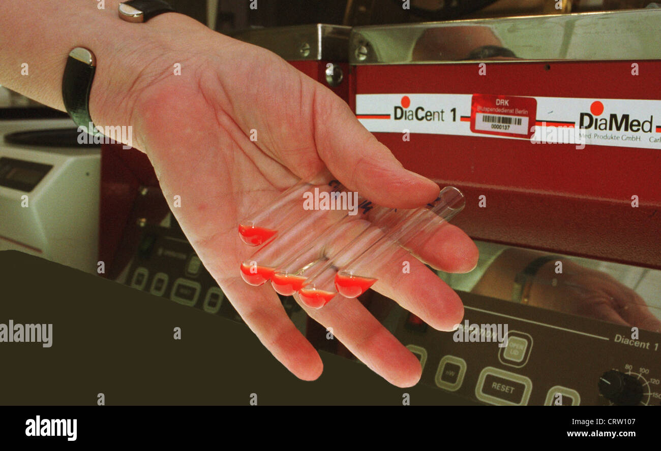 Blood Bank of the German Red Cross, Berlin Stock Photo - Alamy