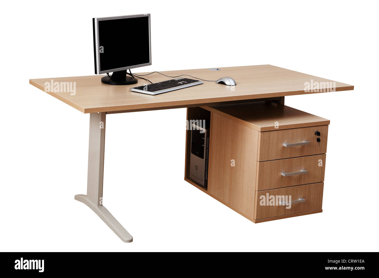 table and computer Stock Photo - Alamy