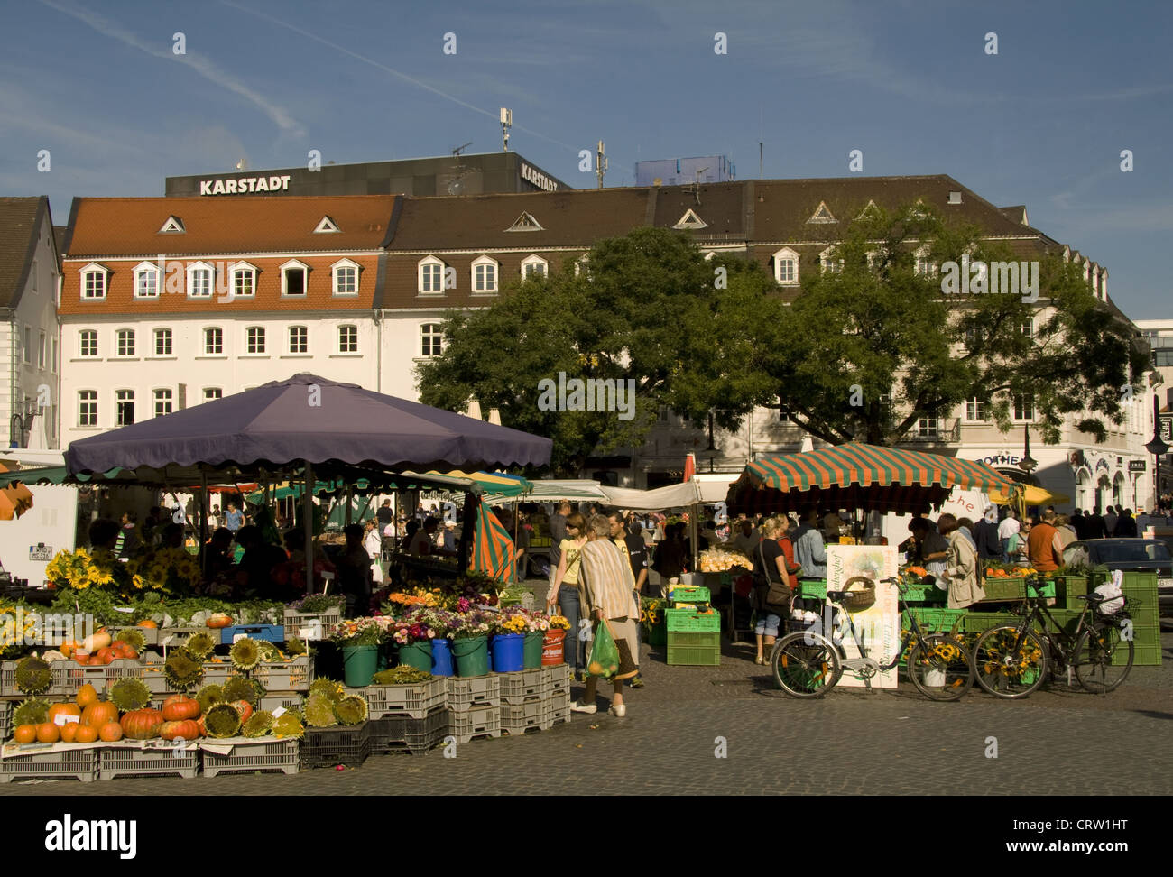 Market St. Johann, Saarbrücken, Germany Stock Photo - Alamy
