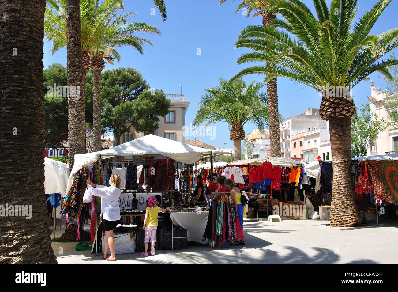 Mahon menorca plaza hi-res stock photography and images - Alamy