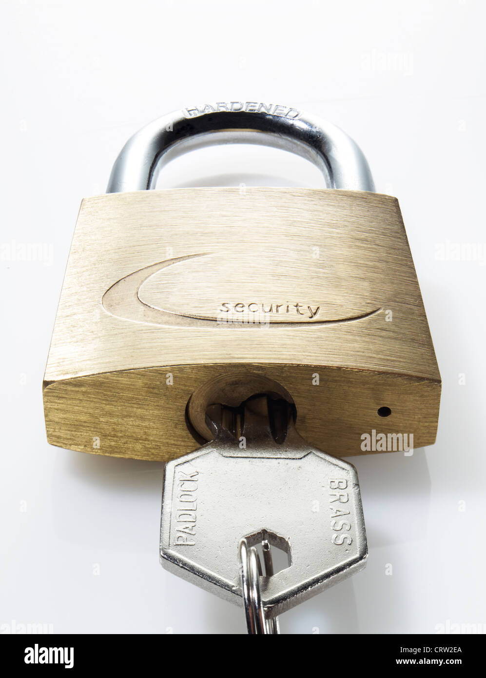 padlock and key Stock Photo - Alamy
