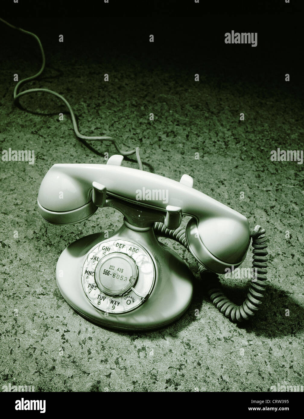 Antique white phone Stock Photo - Alamy