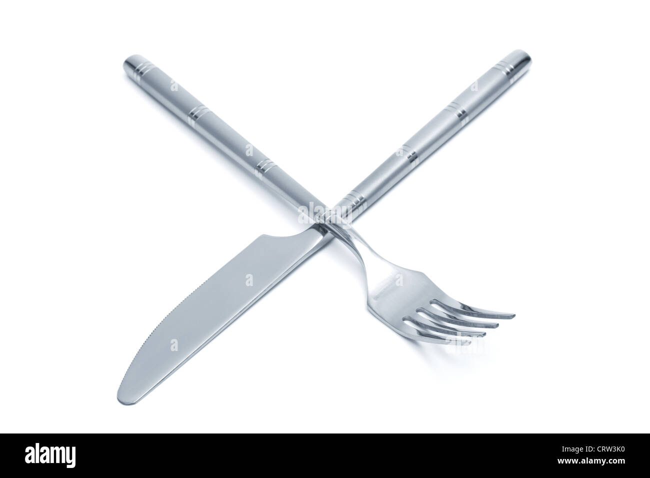 steel knife and fork Stock Photo - Alamy
