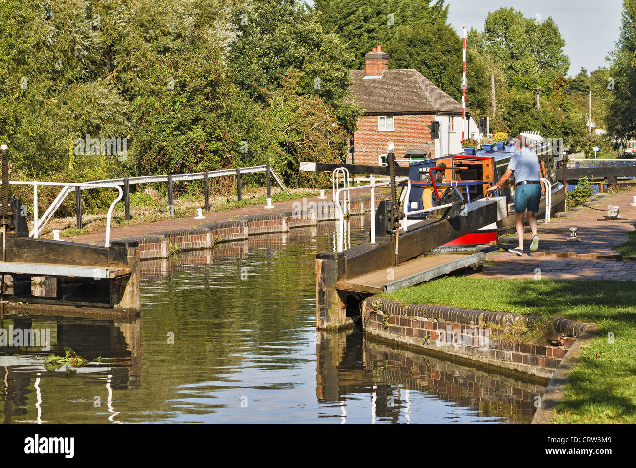 Opening gate gate hi-res stock photography and images - Alamy