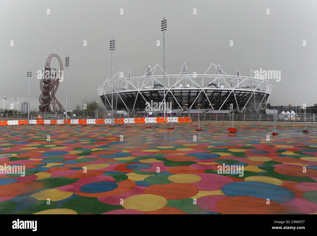 A View of the London 2012 Olympic Stadium Stock Photo - Alamy