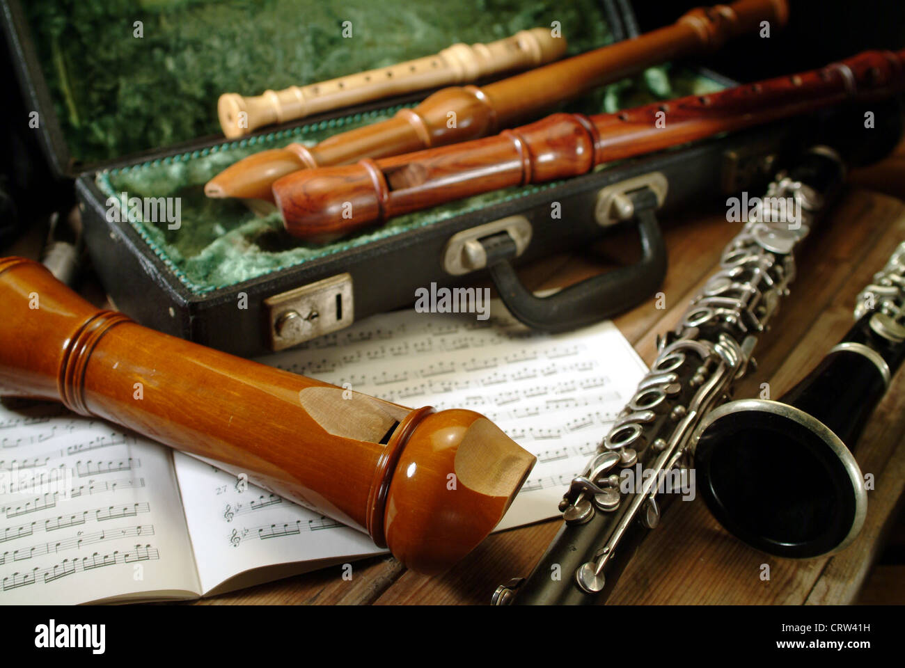 Blockfloete hi-res stock photography and images - Alamy