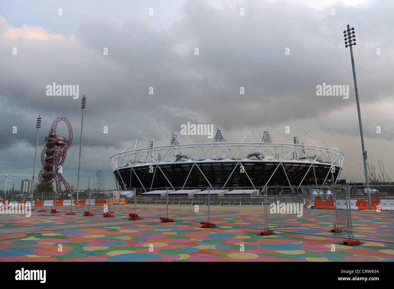 A View of the London 2012 Olympic Stadium Stock Photo - Alamy