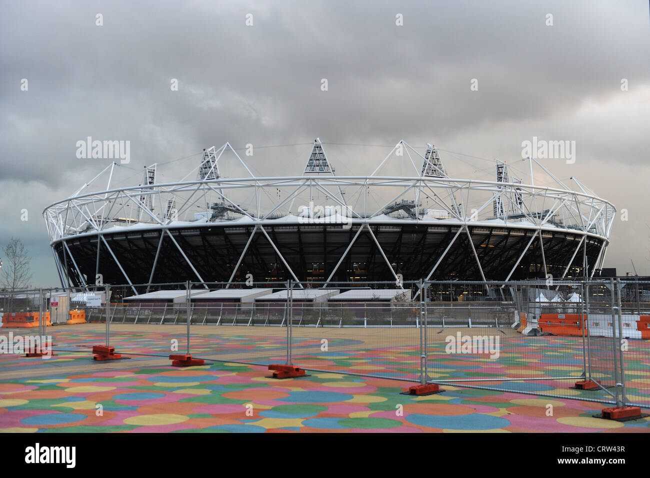 A View of the London 2012 Olympic Stadium Stock Photo - Alamy