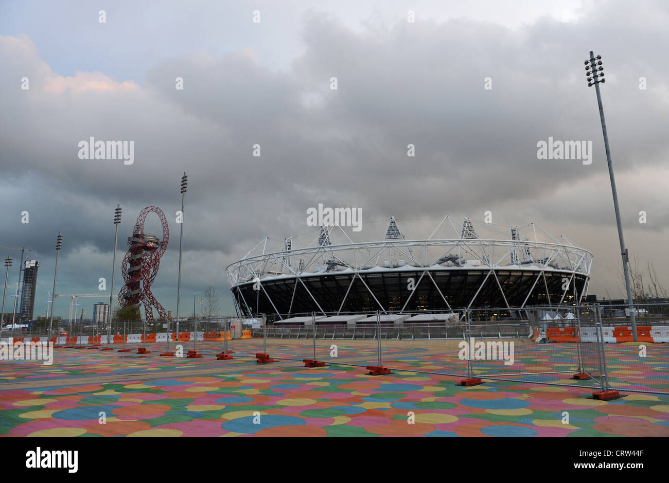 A View of the London 2012 Olympic Stadium Stock Photo - Alamy