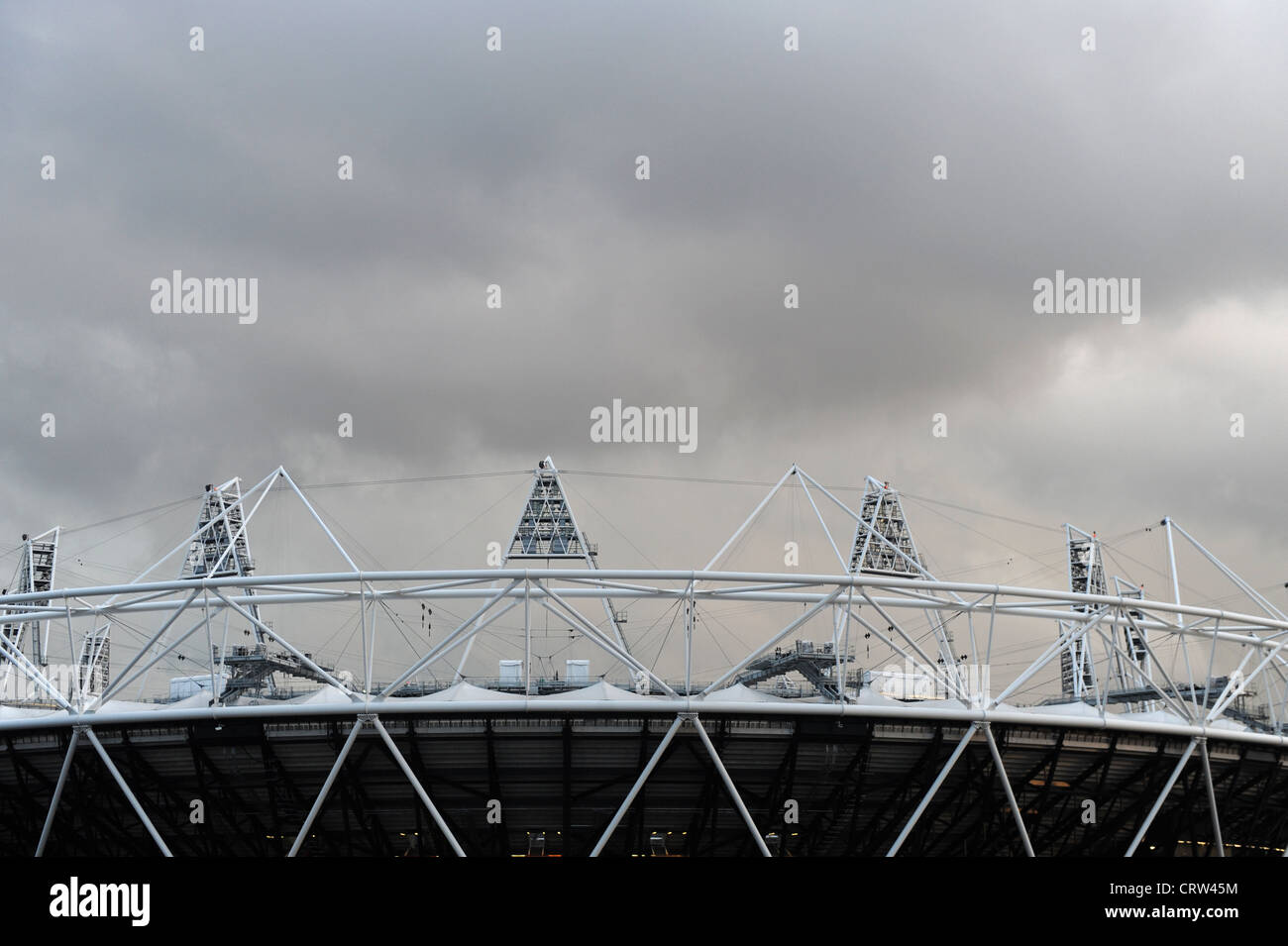 A View of the London 2012 Olympic Stadium Stock Photo - Alamy