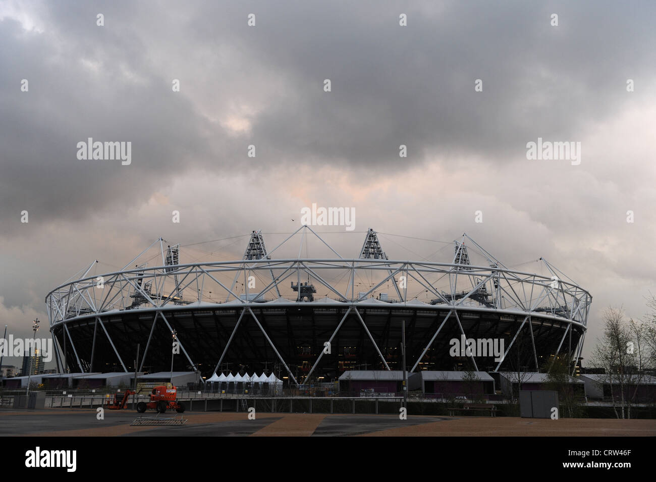 A View of the London 2012 Olympic Stadium Stock Photo - Alamy