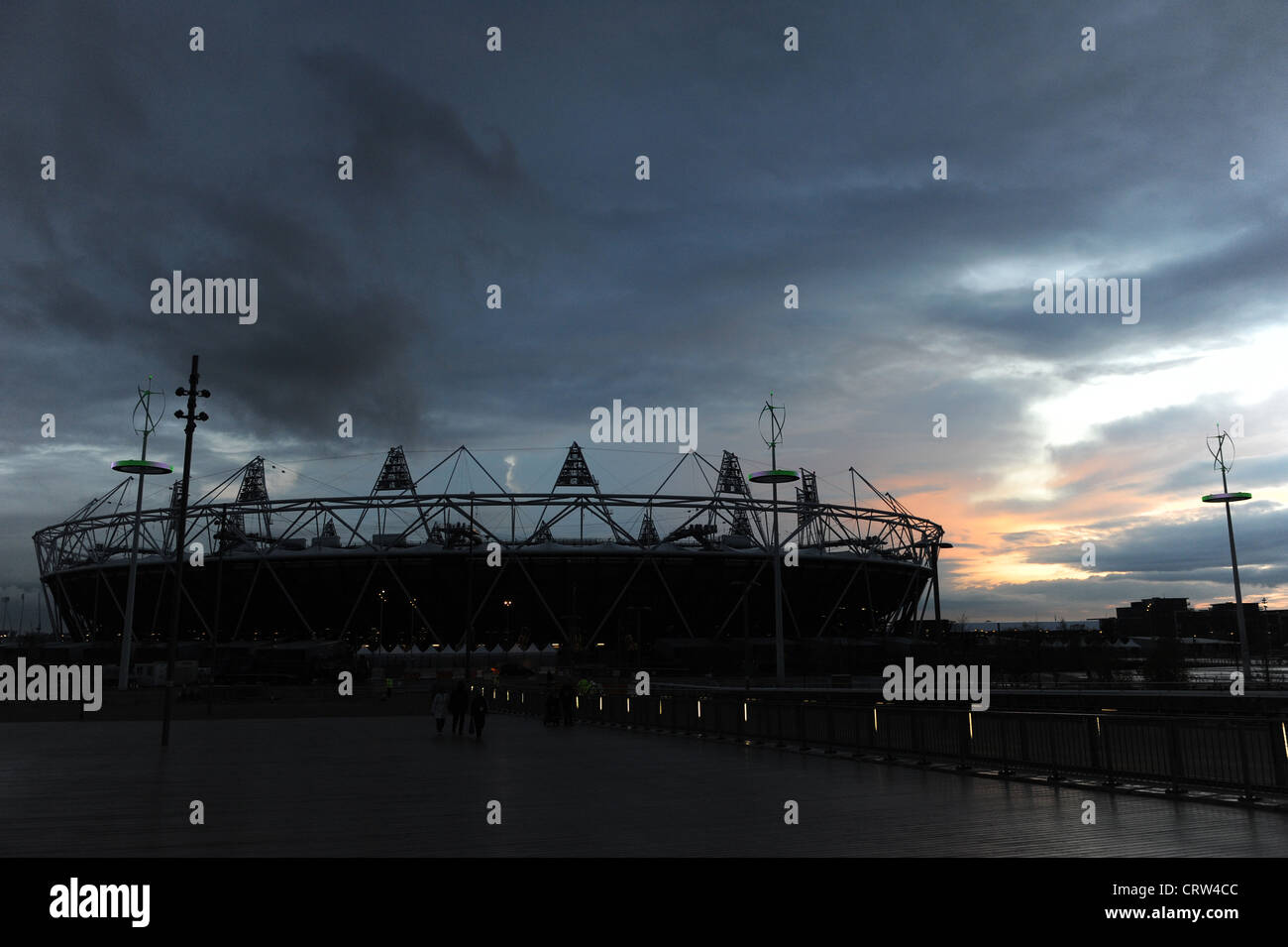 A View of the London 2012 Olympic Stadium Stock Photo - Alamy