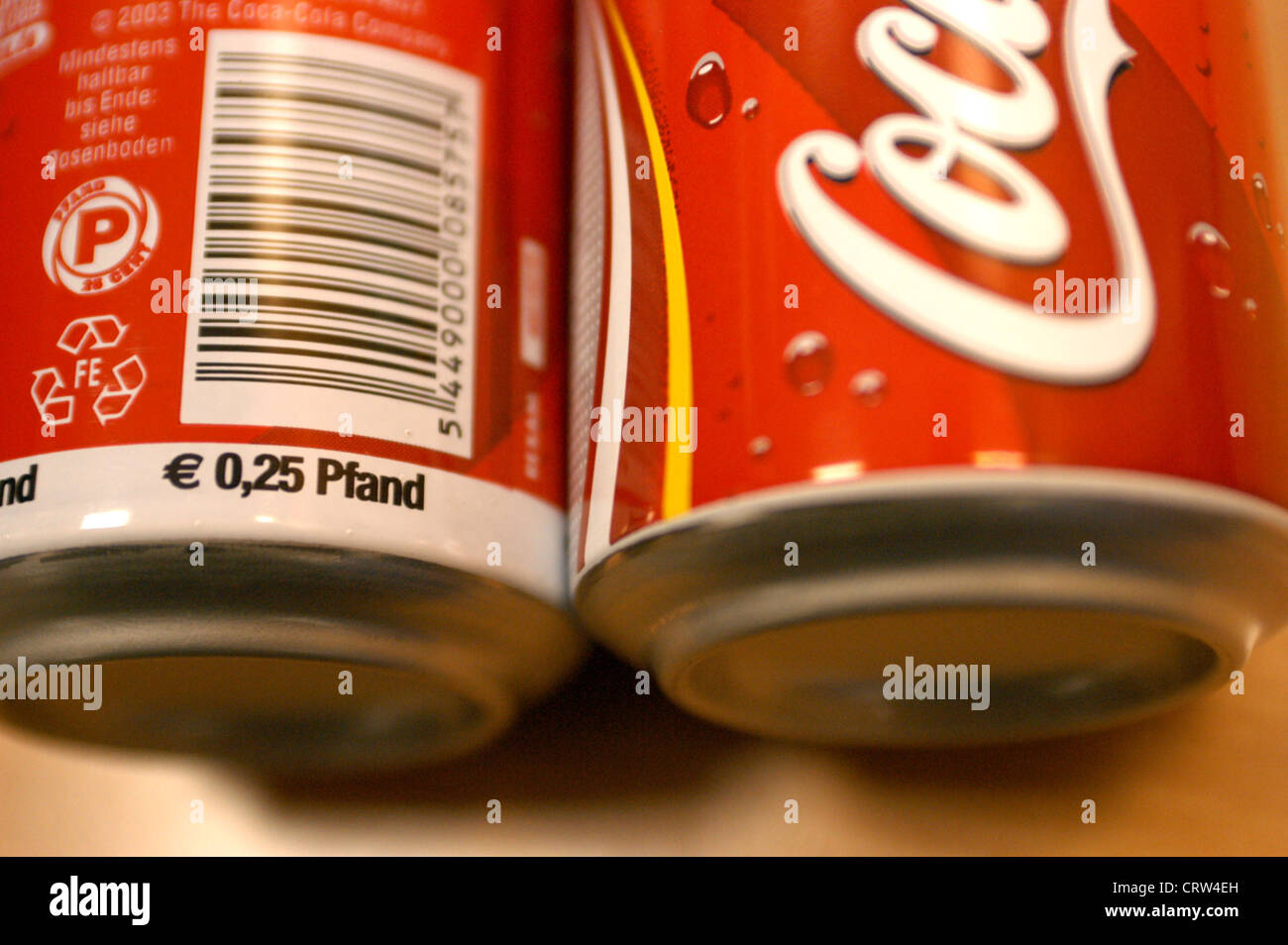 Cans for Coca Cola Stock Photo - Alamy
