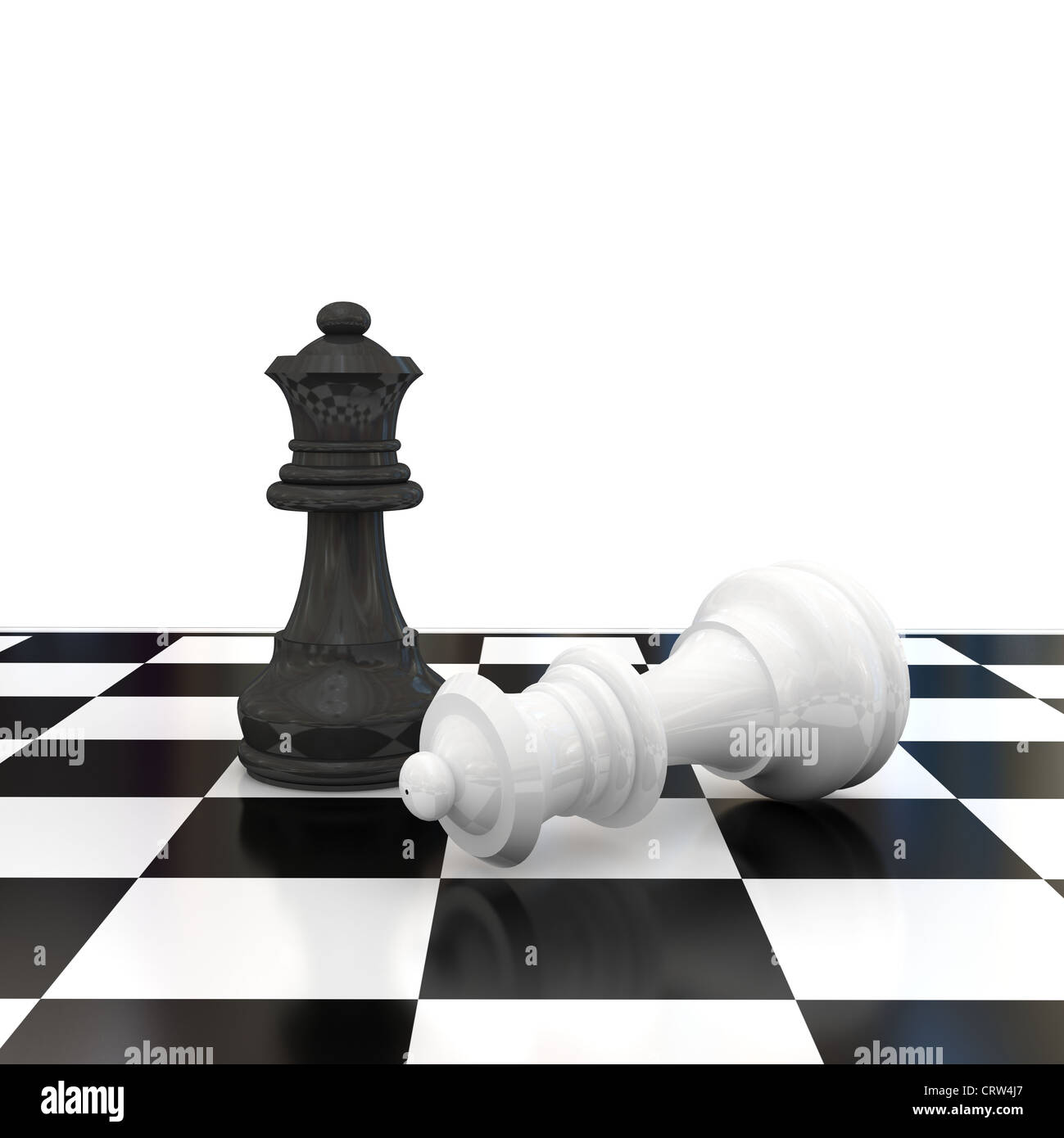 Chess figure. 3d rendered image Stock Photo - Alamy
