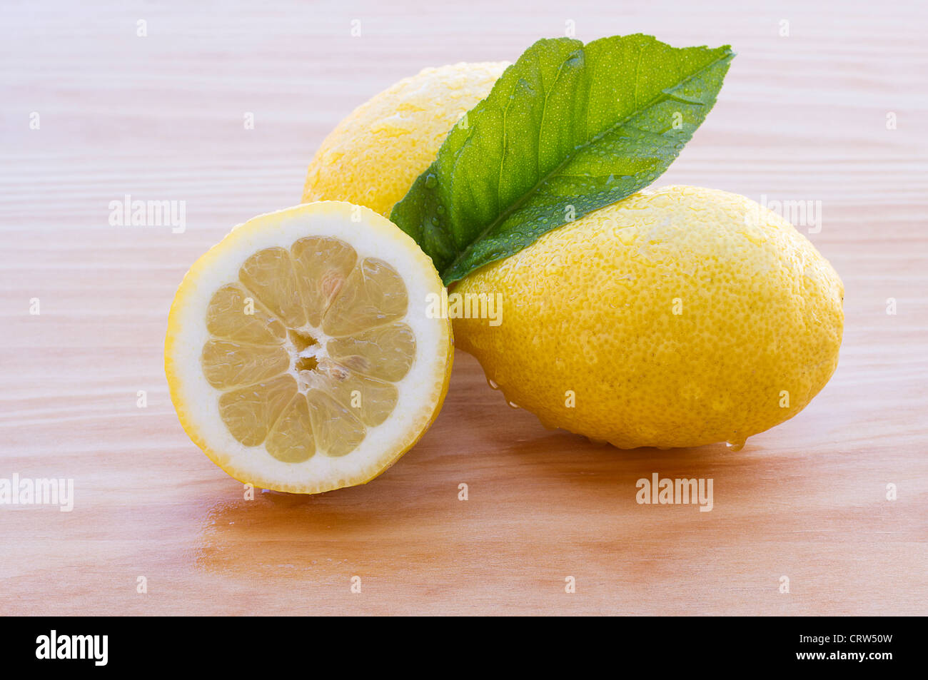 Great lemons photo with great colors and good light Stock Photo - Alamy