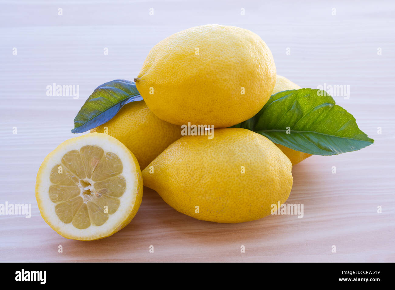 Great lemons photo with great colors and good light Stock Photo - Alamy