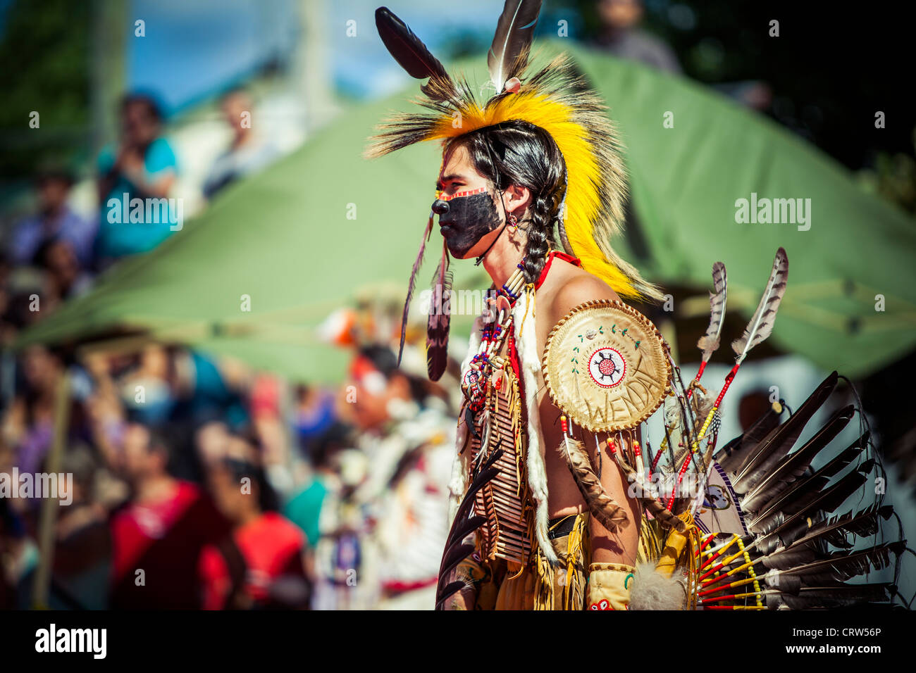Native American Wendake Pow-Wow event 2012 Stock Photo - Alamy