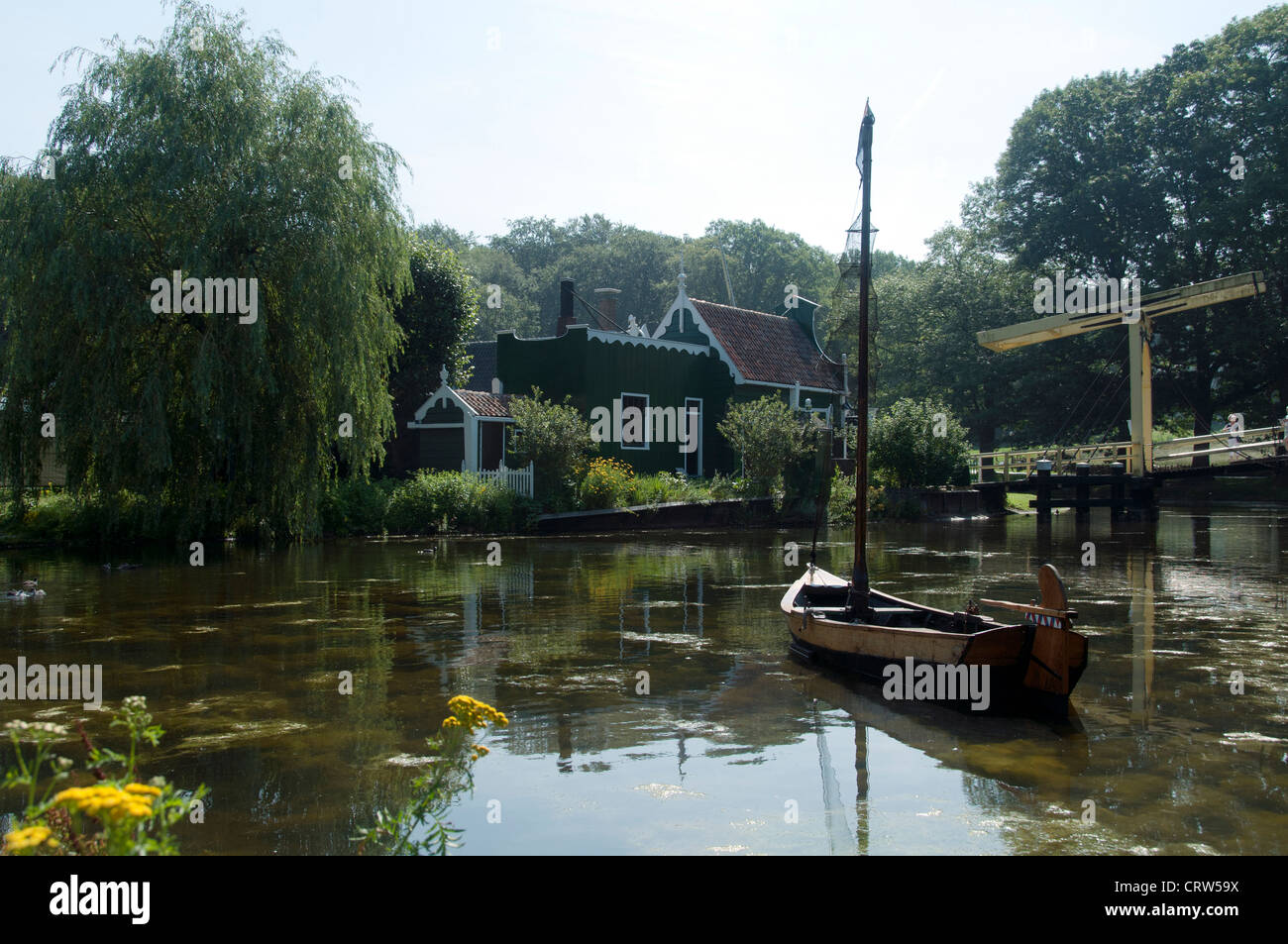 dutch bridge and water in Netherlands europe Stock Photo - Alamy