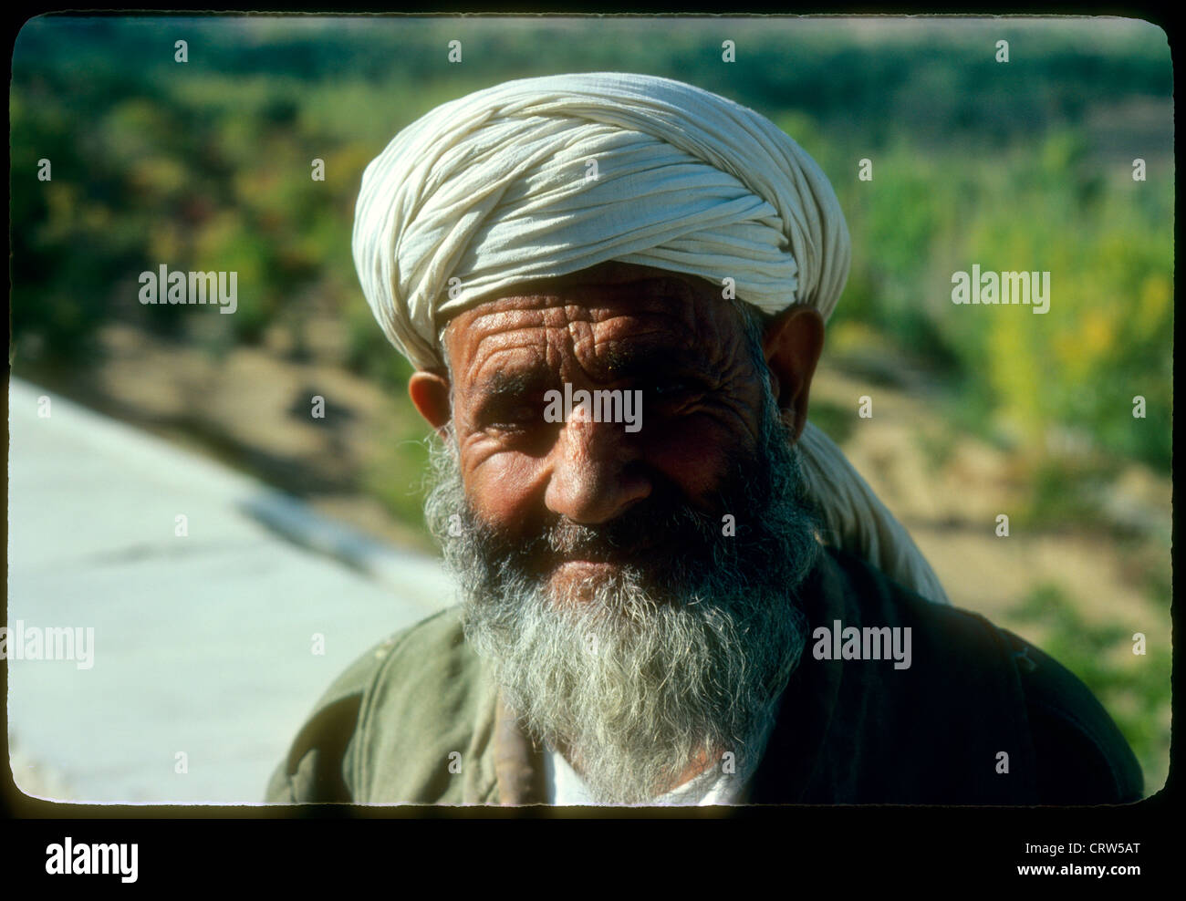 Afghan village elders wearing turban in afghanistan before the Soviet ...