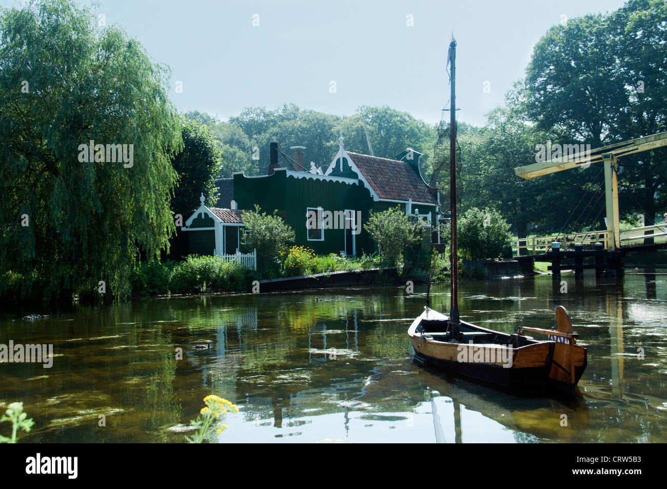 dutch bridge and water in Netherlands europe Stock Photo - Alamy