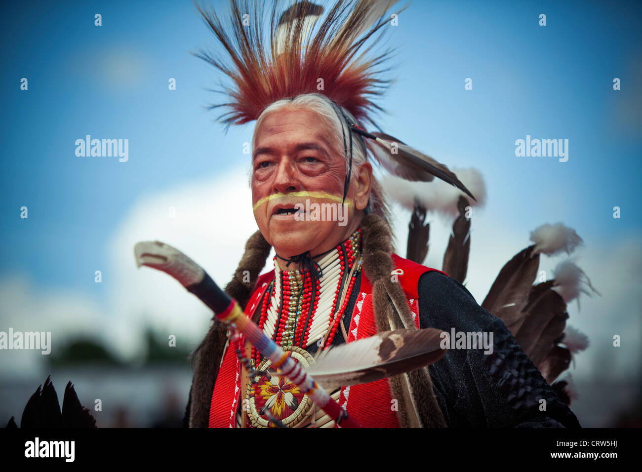 Native American Wendake Pow-Wow event 2012 Stock Photo - Alamy