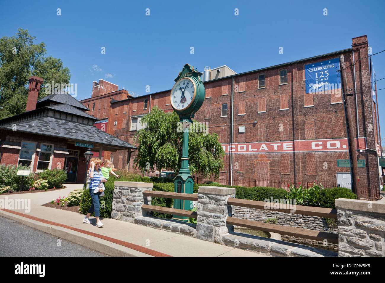 Wilbur Chocolate Company, Lititz, Lancaster County, Pennsylvania Stock ...